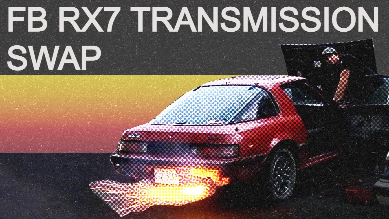 RX7 Transmission Swap In One Day! (almost lost our minds) - YouTube