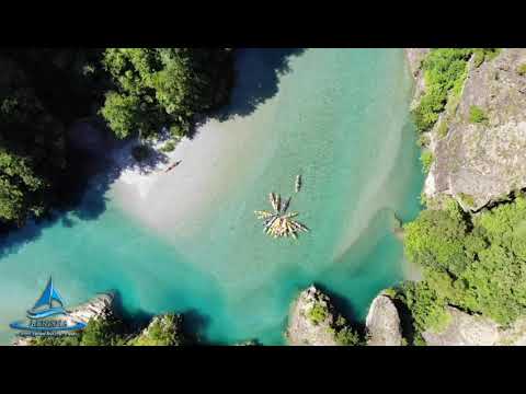 Kayaking in Shala River ( near Komani Lake ) - YouTube