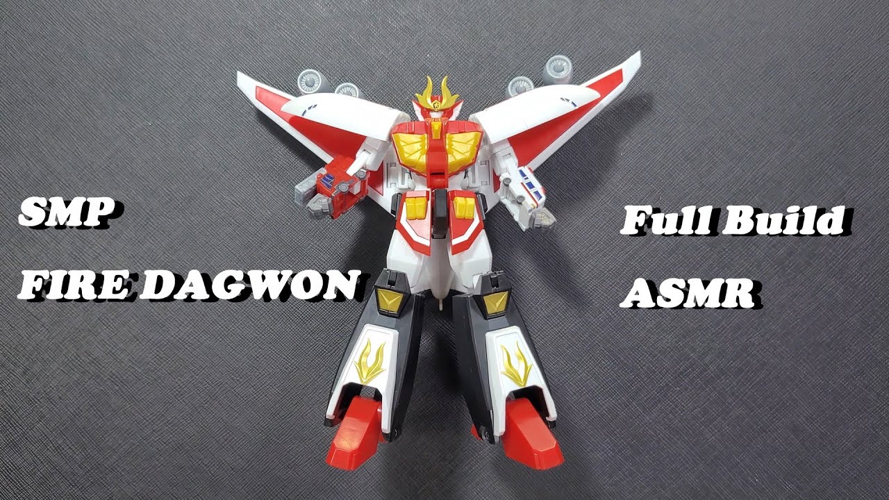Bandai SMP FIRE DAGWON Full build ASMR - YouTube