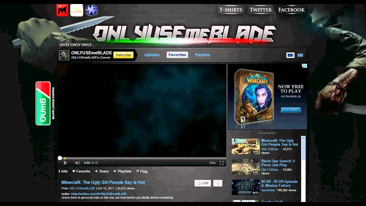 Review to ONLYUSEmeBLADE + Series Ideas! - YouTube