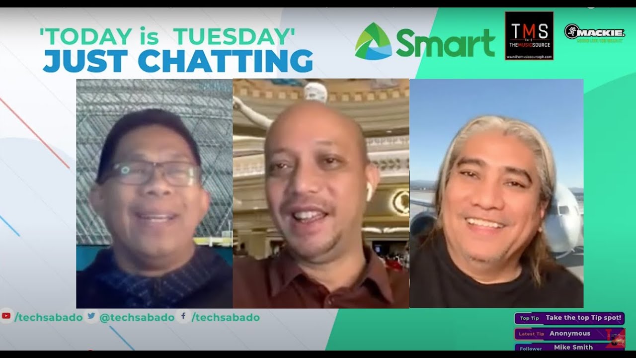 Streaming live from Las Vegas, U.S. of A. Antok pa! This is Today is ...