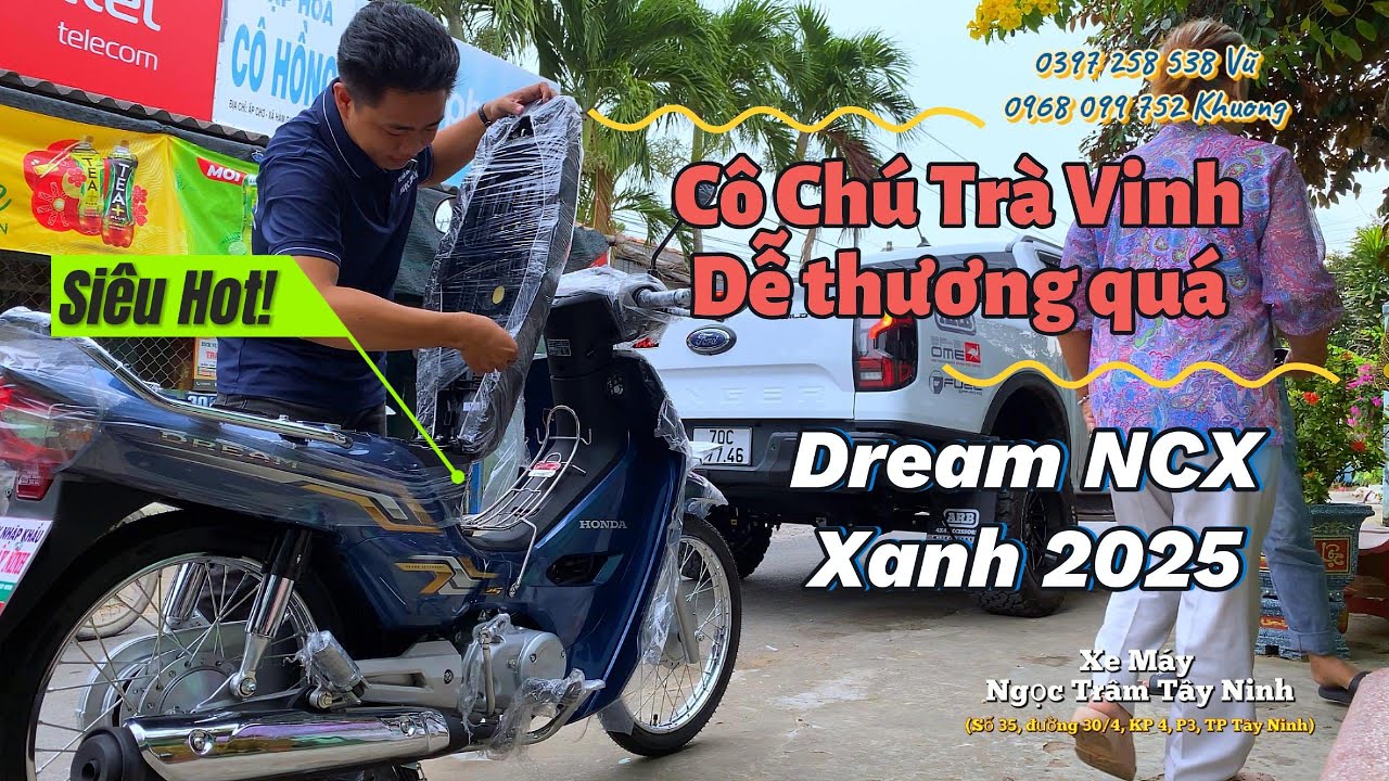 Hành trình giao xe Dream NCX về Miền Tây của Xe máy Ngọc Trâm Tây Ninh ...