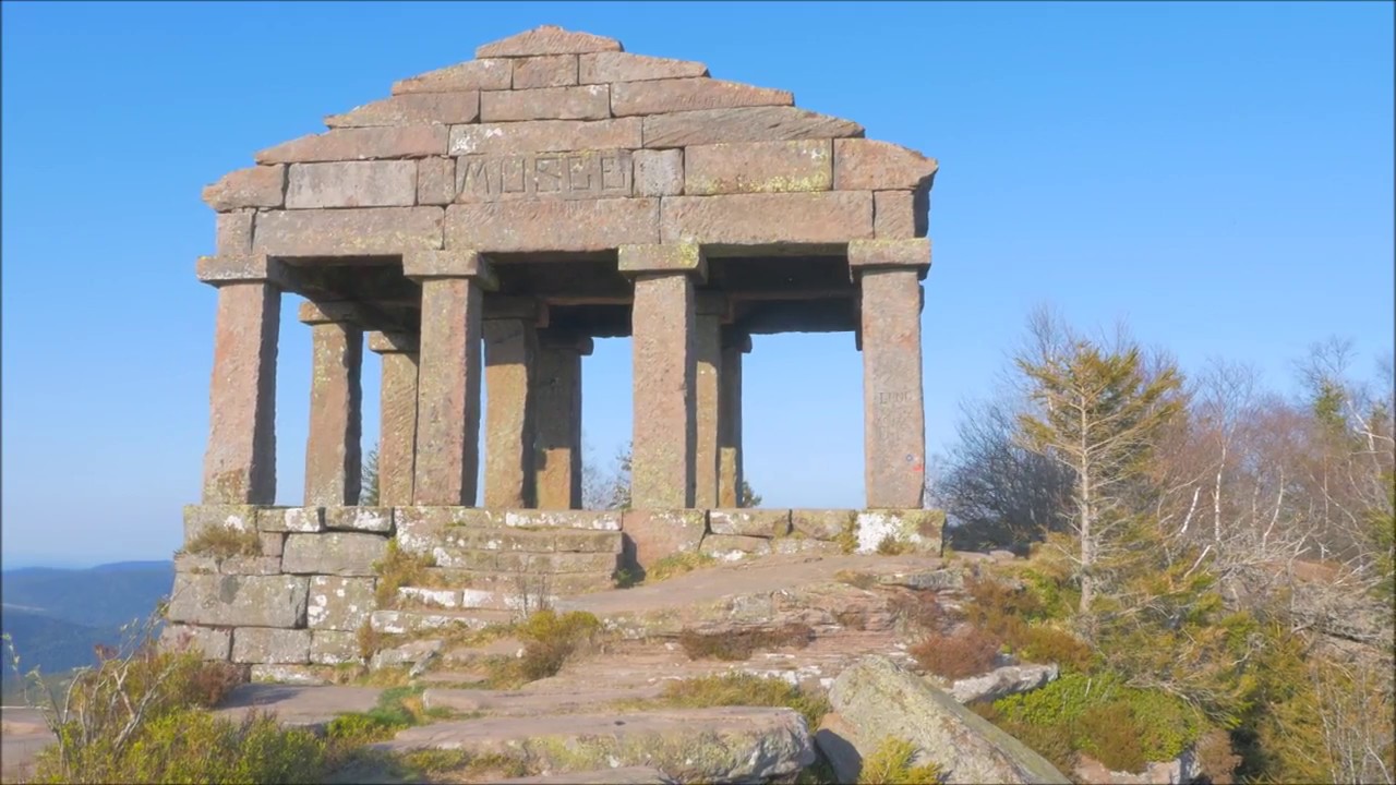 le Donon , montagne sacré - Randonnée dans les Vosges - YouTube