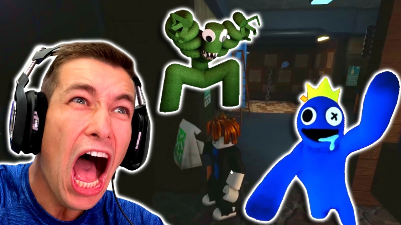 FIRST TIME PLAYING RAINBOW FRIENDS - YouTube