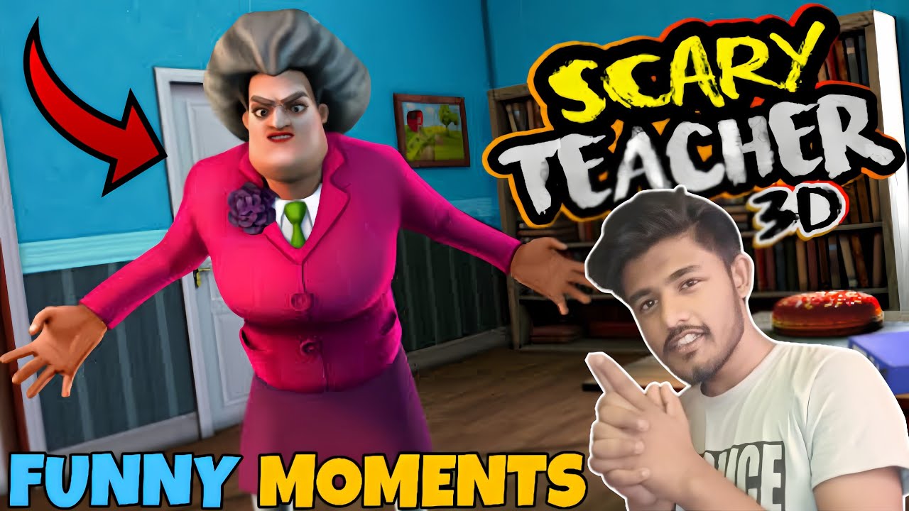 Funny Moments in Scary Teacher 3D! 😂 | Epic Pranks & Reactions - YouTube