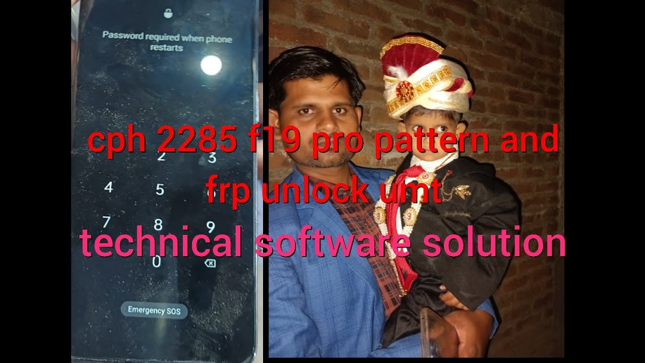 oppo CPH2285 f19 pattern and frp unlock umt - YouTube