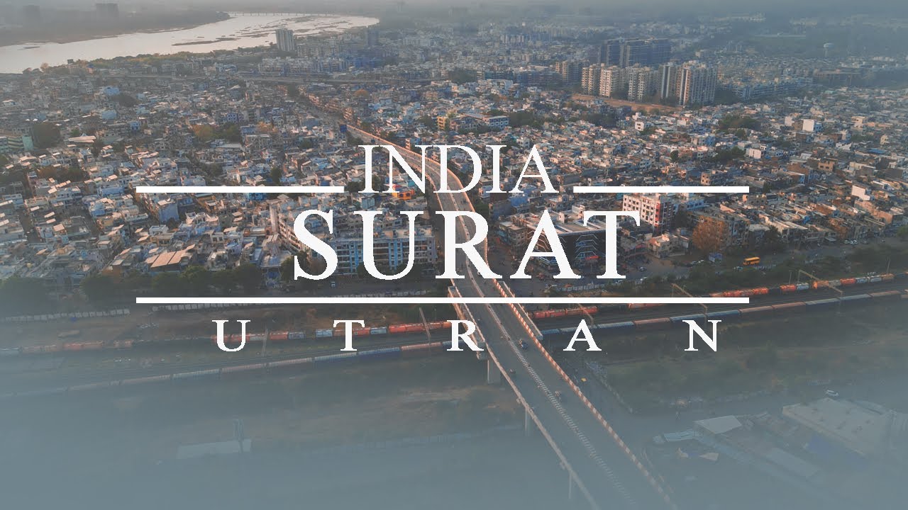 Surat City | Utran Cinematic Drone View 4K | DJi Mini 3 Pro | A Project ...