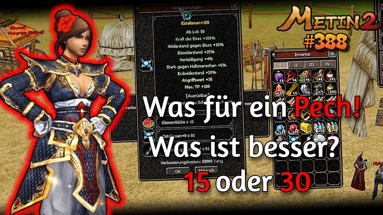 Metin2.de RUBY - EPISODE #388 | Was ein Pech! | 30 oder 15 tage Skin ...