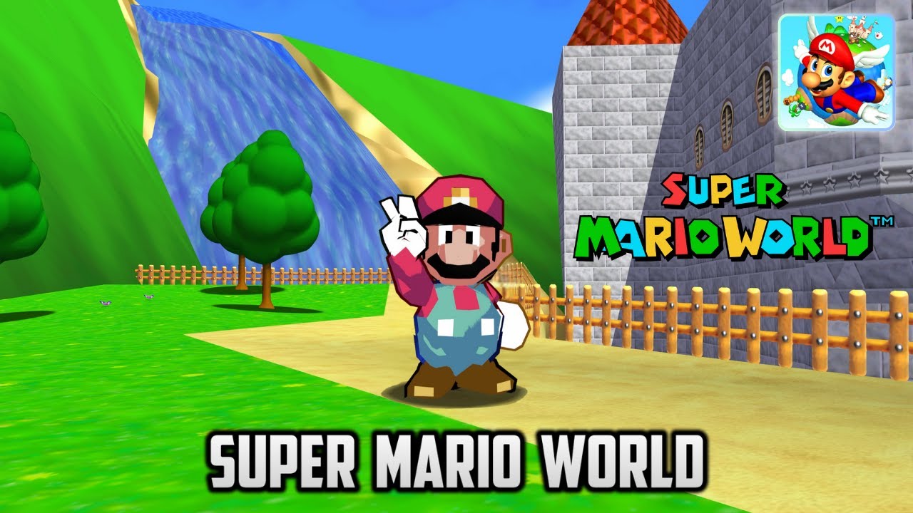⭐ Super Mario 64 PC Port - Super Mario World v0.5.5 - YouTube