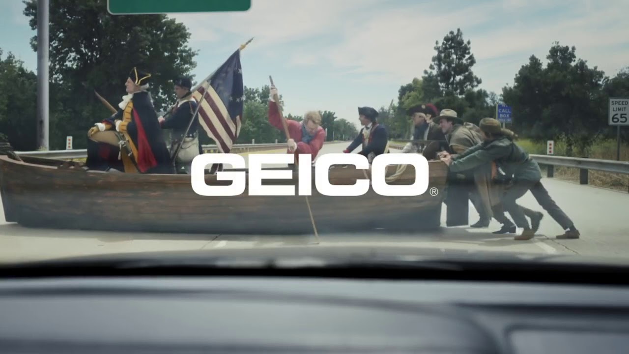 Washington Crossing the Delaware | GEICO - YouTube