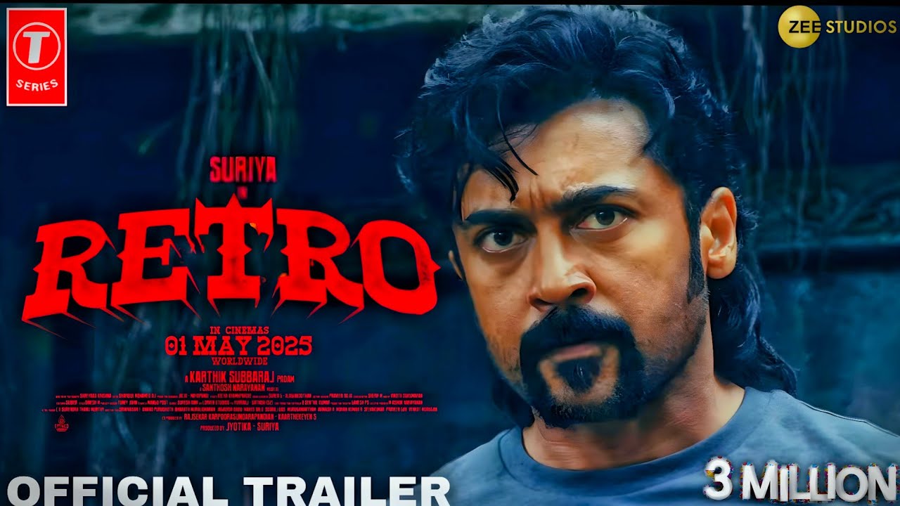 RETRO - (Hindi) | Suriya | Karthik Subbaraj | Pooja Hegde | Film Poster ...