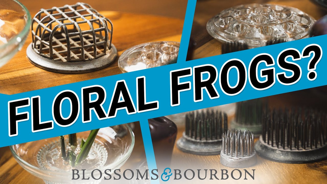 How to use a flower frog! | Episode 28 of Blossoms and Bourbon - YouTube