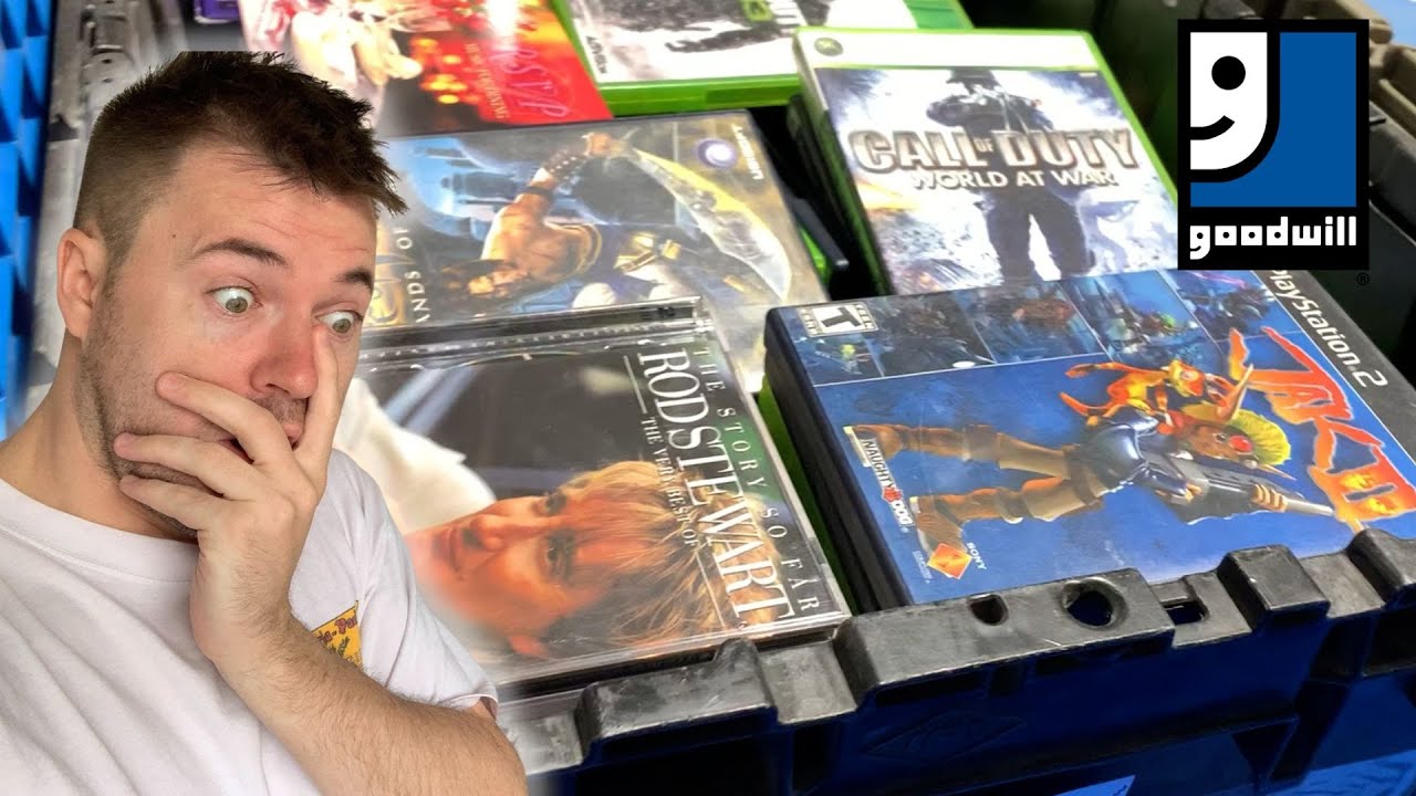 This Was The Most Video Games I've Ever Grabbed At The Goodwill Bins ...