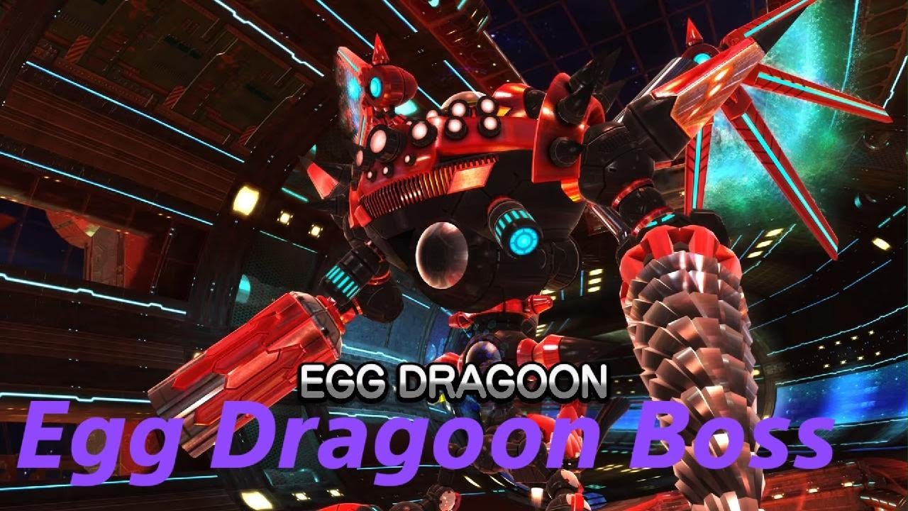SONIC X SHADOW GENERATIONS Egg Dragoon Boss - YouTube