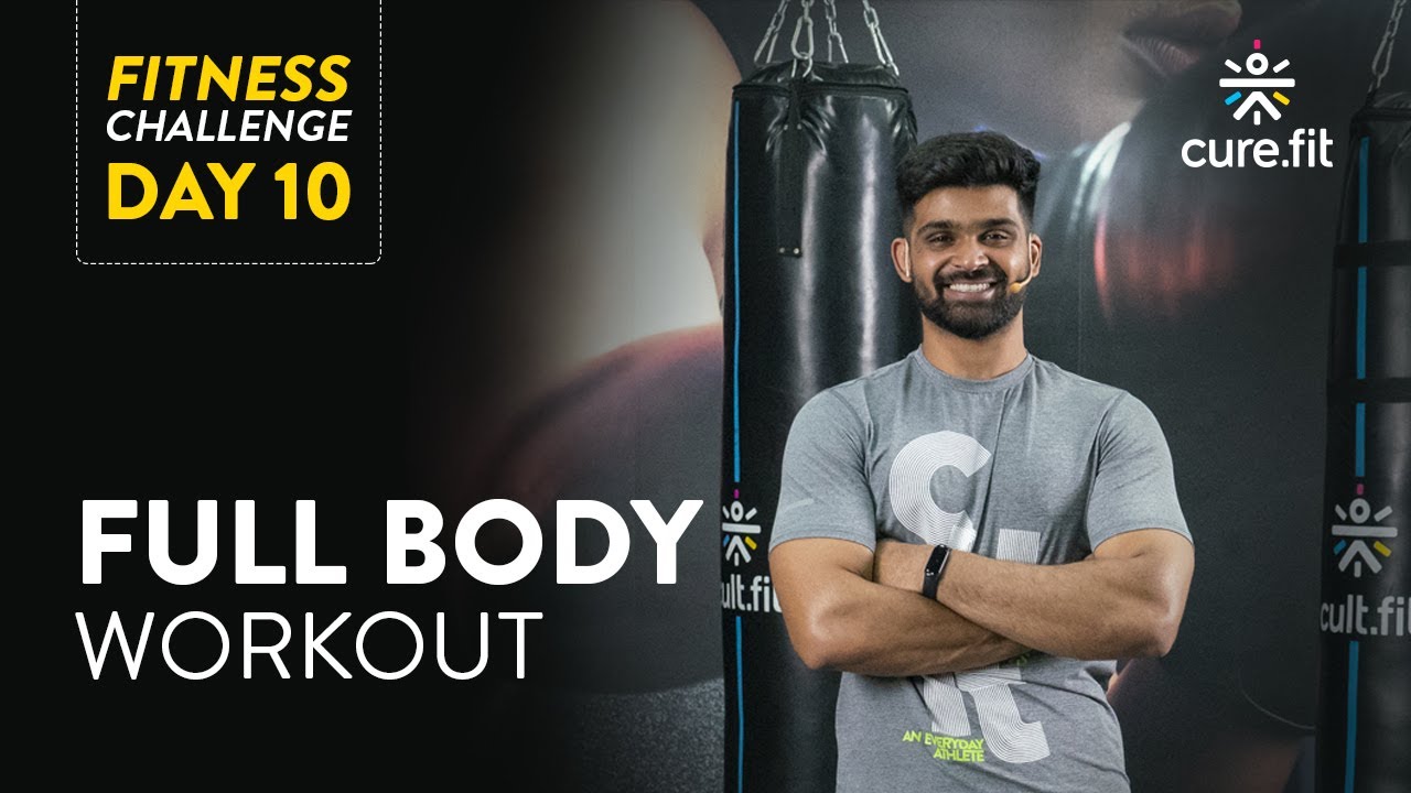 Fitness Challenge Day 10 Full Body Workout Cardio Workout Cult