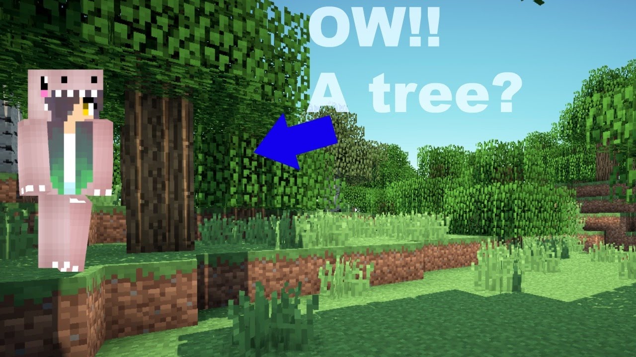 Ow!! A tree? - YouTube