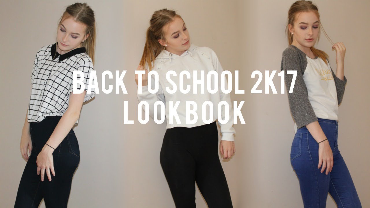 BACK TO SCHOOL LOOKBOOK 2K17 | Emma's Little Channel - YouTube