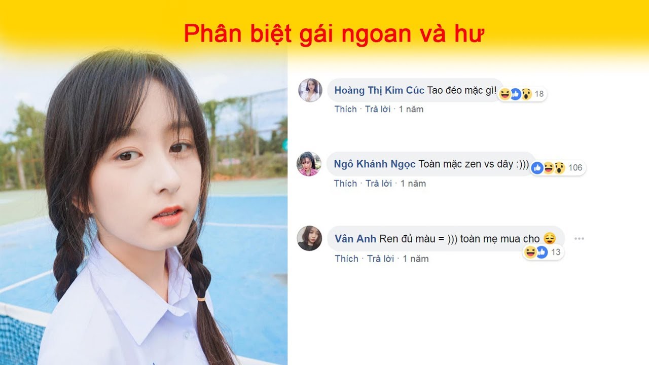 Top Comment Cách Phân Biệt Gái Ngoan Và Gái Hư Phần 68 Youtube