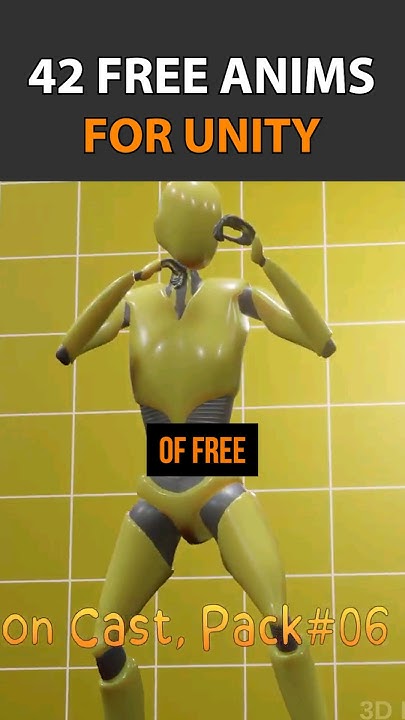 BE FAST FREE 45 Epic Unity Character Animations! #speedtutor #unity #gamedev - YouTube