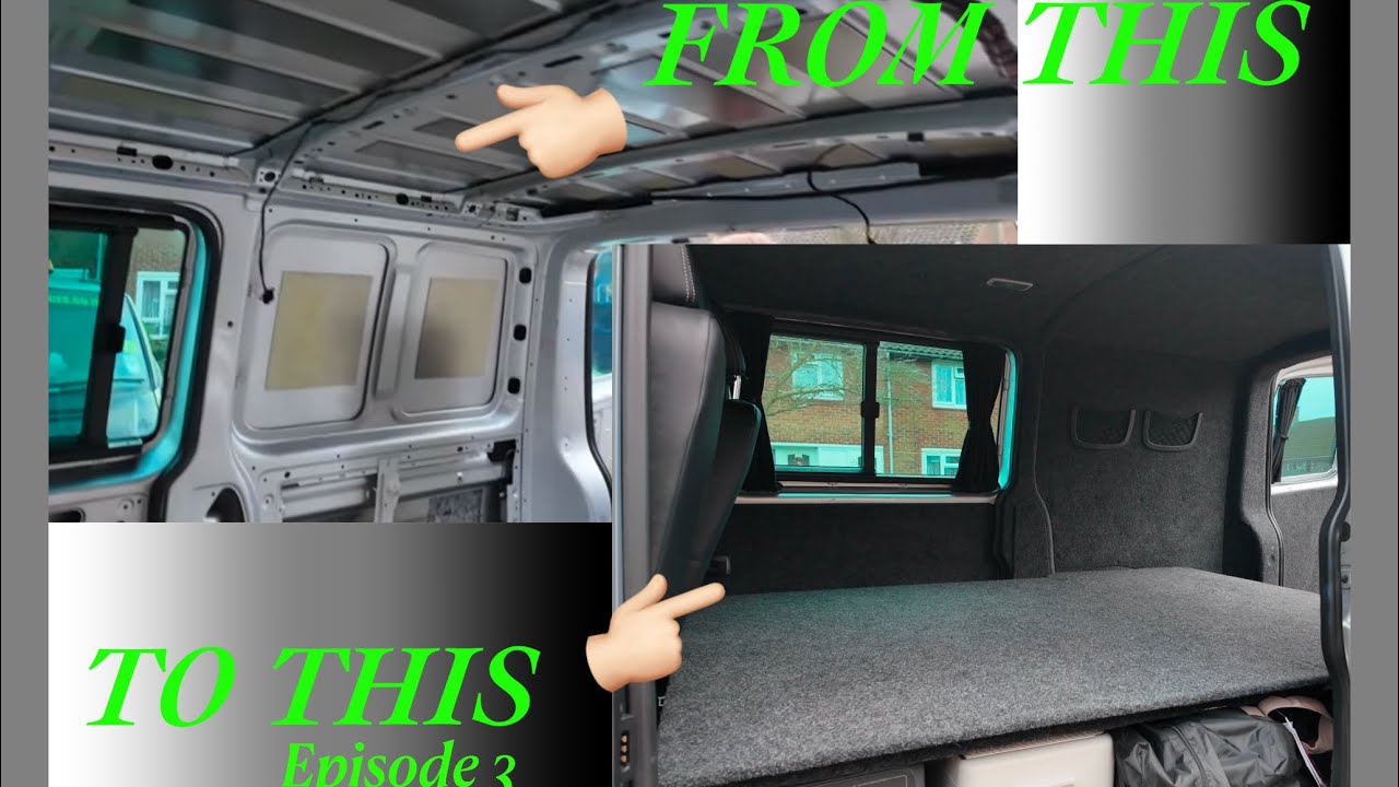 Van-life conversion completed | 30 hr Van build at home - YouTube