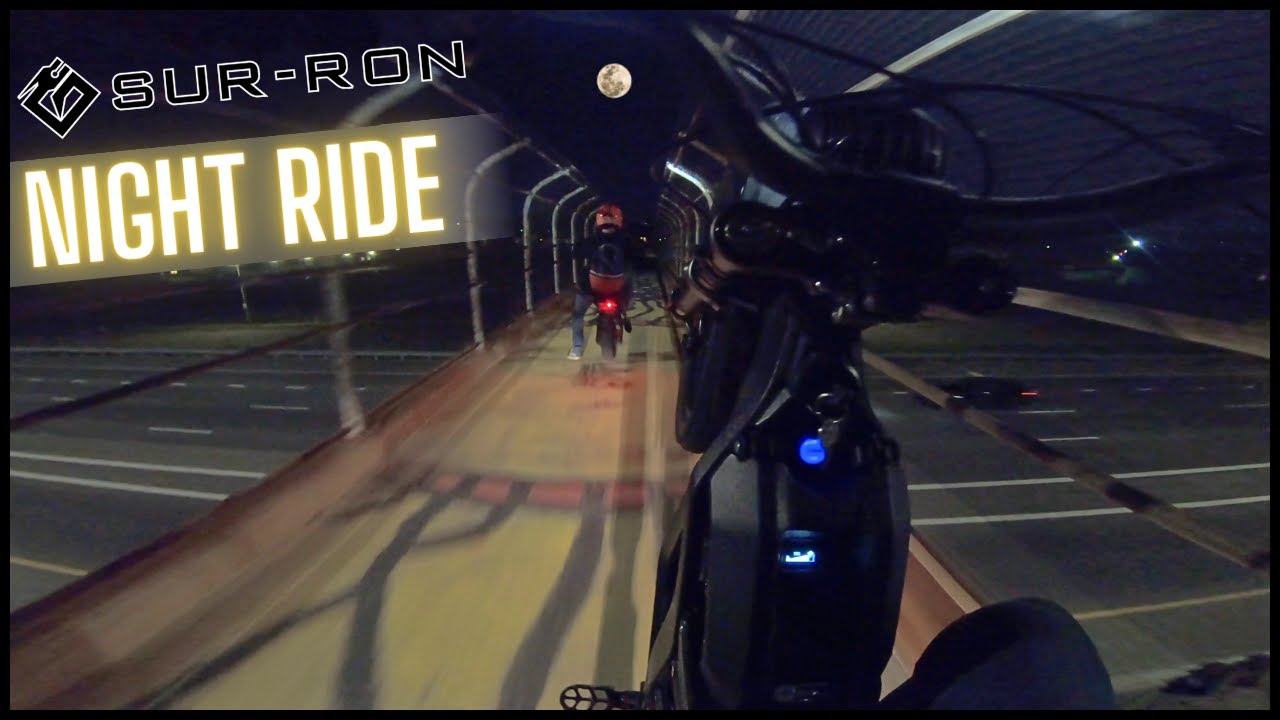 Surron Night Ride - YouTube