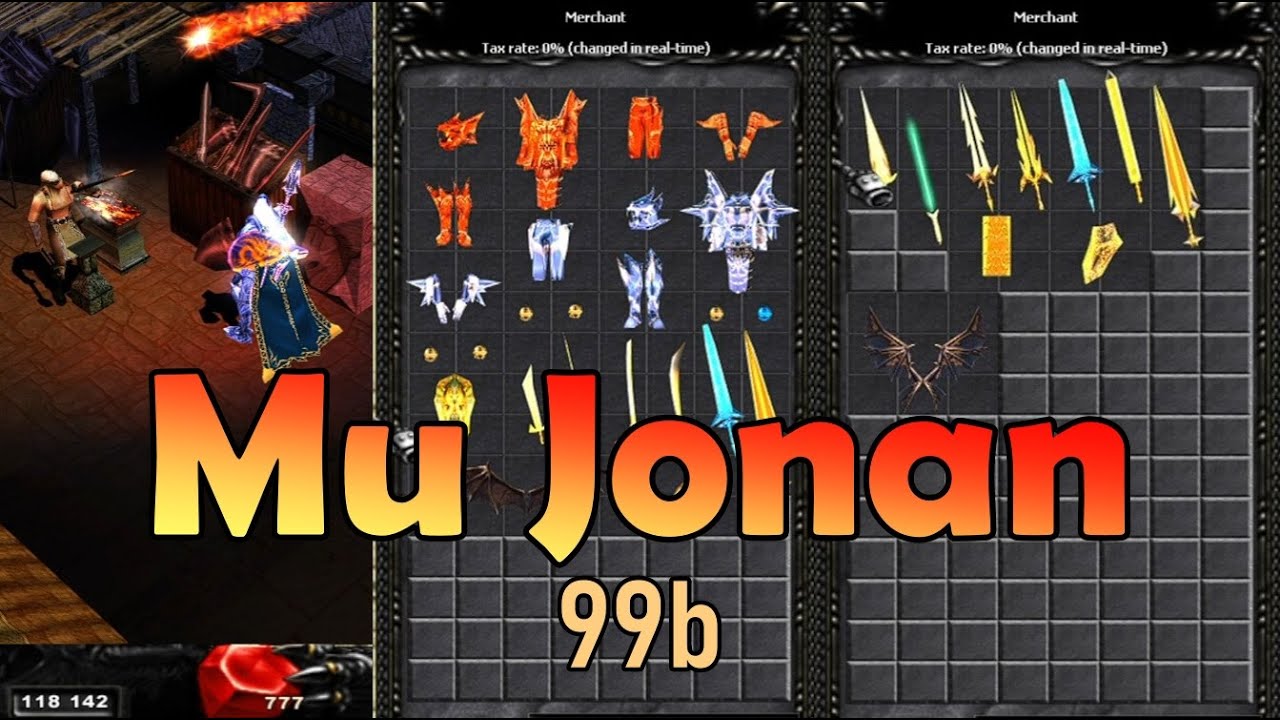 Mu Jonan 99B ( Fast Server ) | Mu Online - YouTube