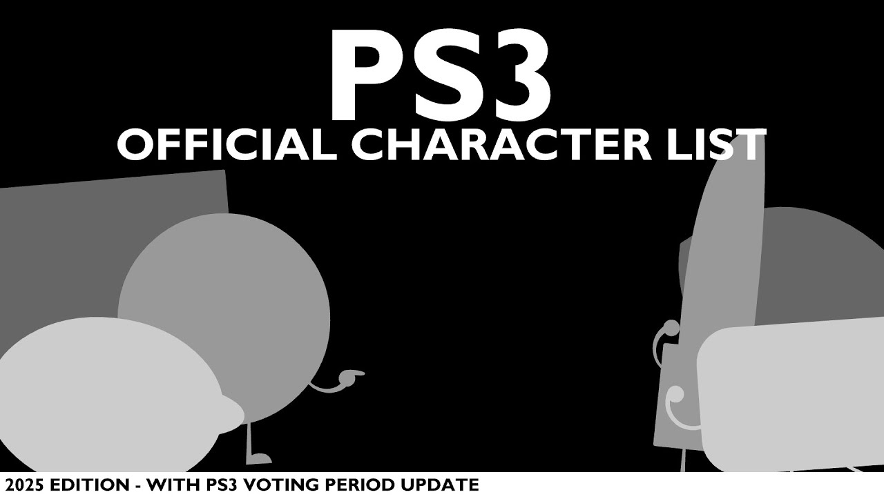 PS3 Character List - YouTube