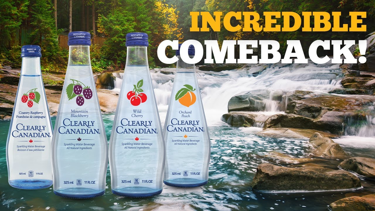 Clearly Canadian: Sipping Down 90's Nostalgia! - YouTube