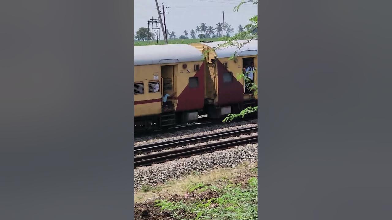 Haripriya Express From Tirupati To Kolhapur. - YouTube