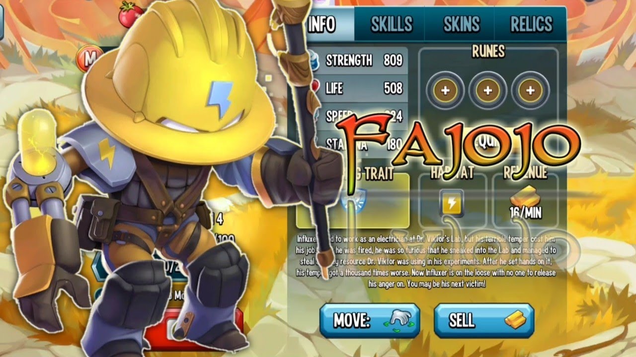 Monster Review : INFLUXER Level 100 ! Thunder Tank Attacker Monster ...