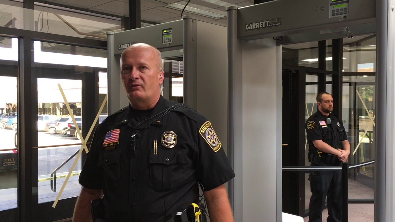 Marathon County Courthouse Screening Opens - YouTube