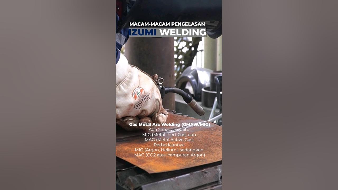 Proses pengelasan GMAW / MIG menggunakan mesin las Izumi 💥#gmaw #gmawwelding #izumiwelding - YouTube
