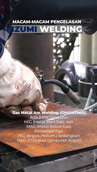 Proses pengelasan GMAW / MIG menggunakan mesin las Izumi 💥#gmaw #gmawwelding #izumiwelding - YouTube