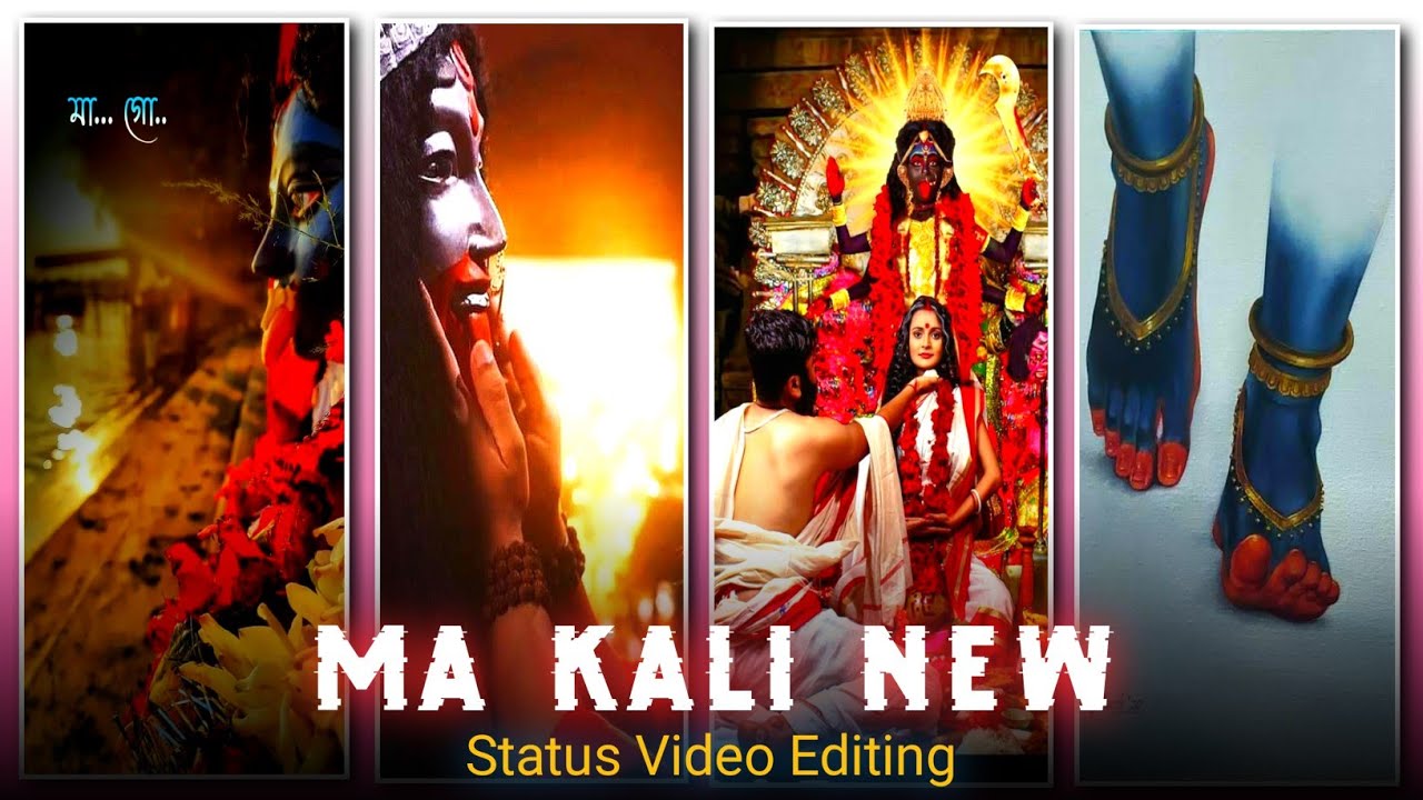 Maa Kali🌺Status Video Editing | Alight Motion Video Editing🔥|Maa Kali ...