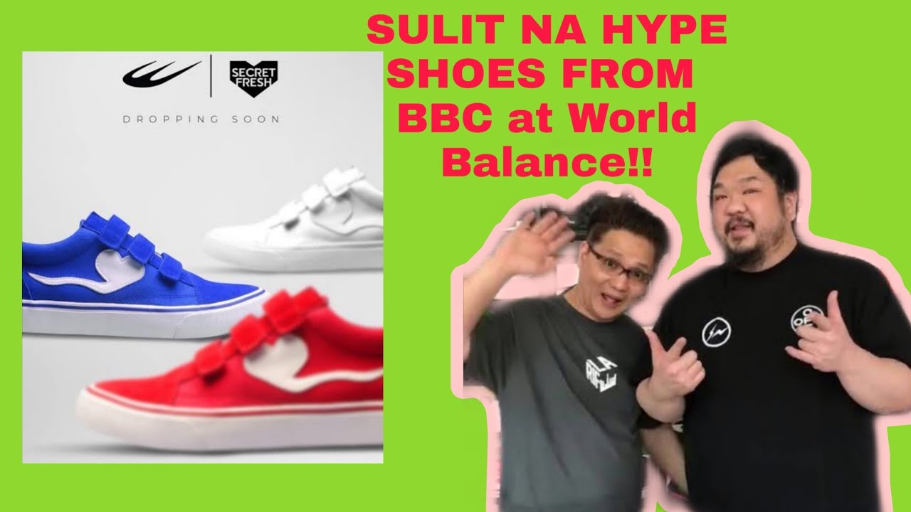 Best Gift for Christmas! World Balance x Secret Fresh Shoes. Unboxing ...