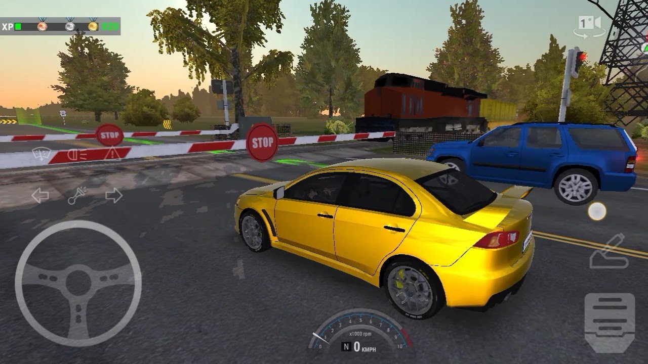 Honda Car Vs Train Game : Unlock New Car : Best Car Driving Game ...