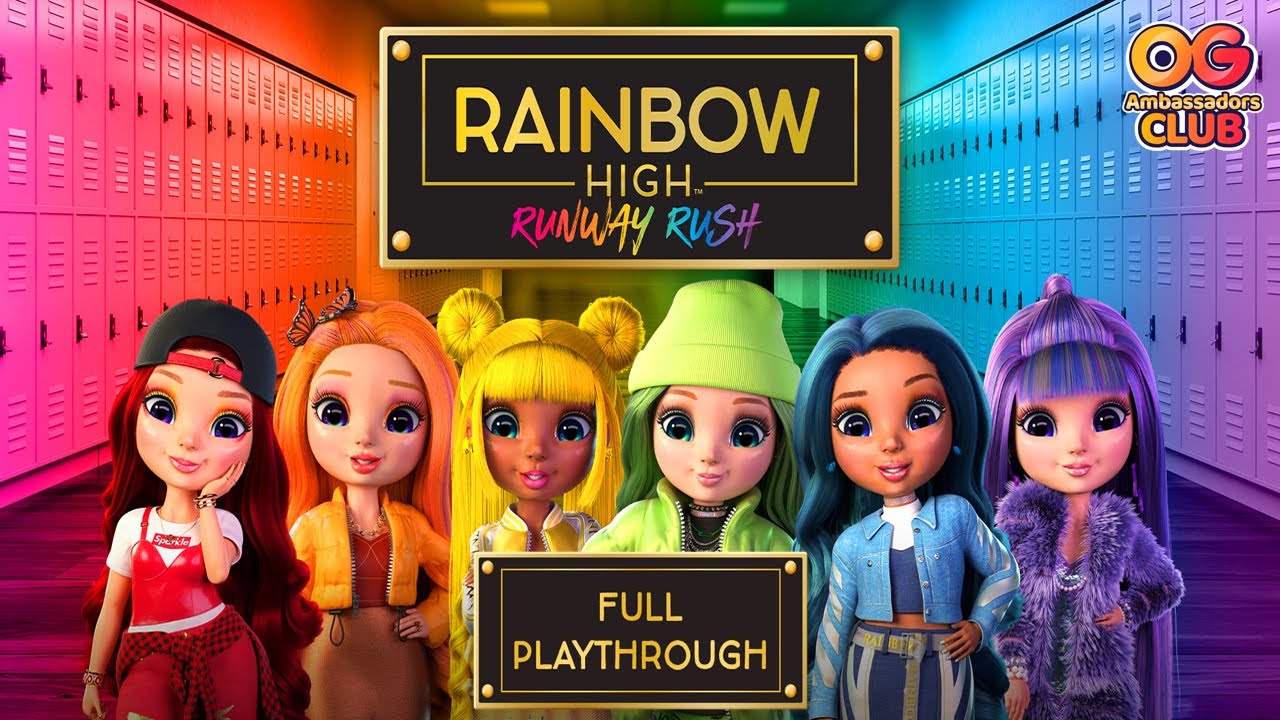 Rainbow High : Runway Rush - Full Playthrough - Xbox Series X # ...