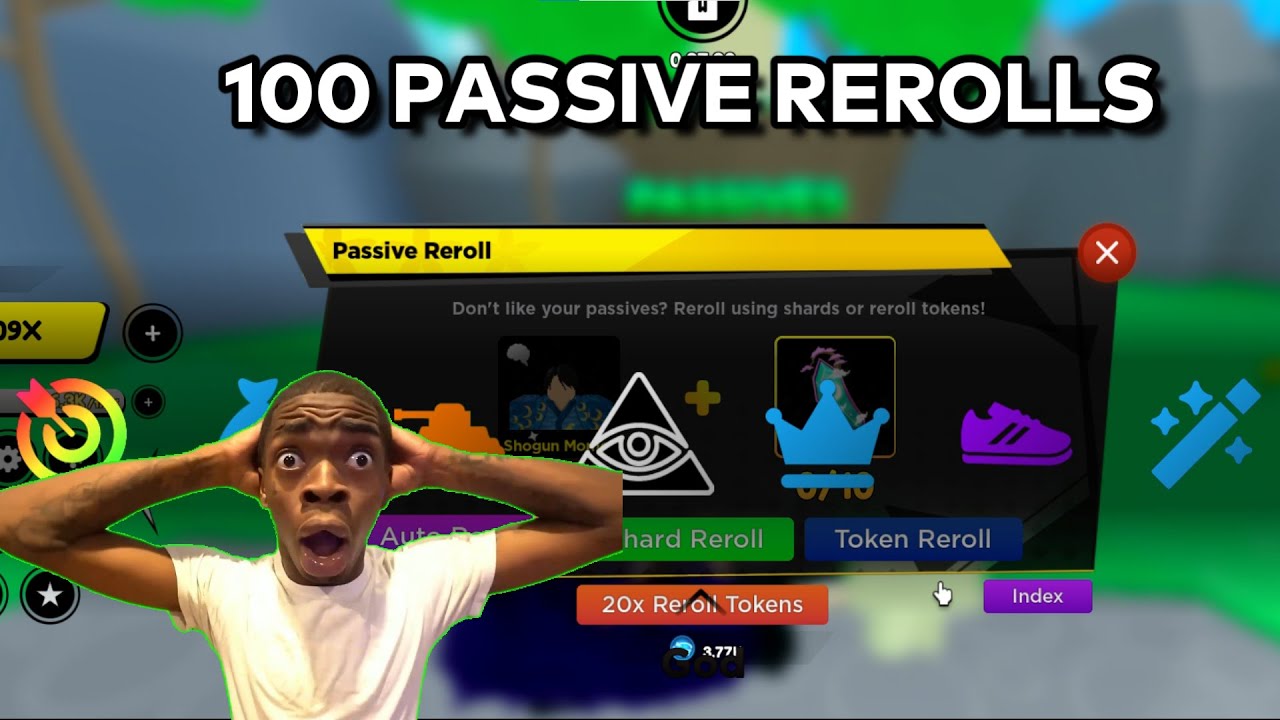DOING 100 PASSIVE REROLL ON MY NEW SHINY UNIT | Anime Fighters ...