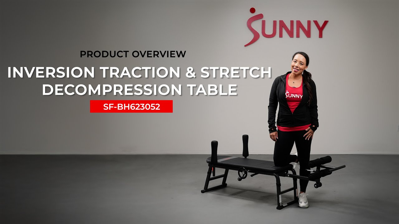 How to Use: Inversion Traction & Stretch Decompression Table - YouTube