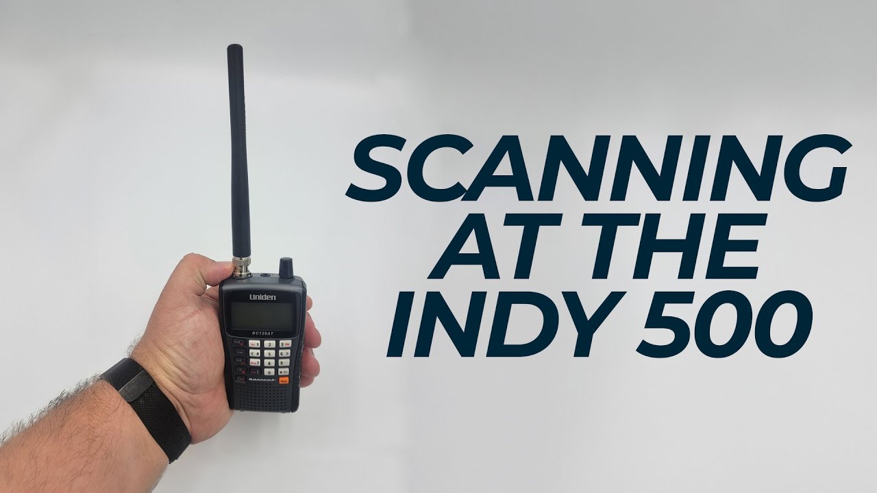 Using a Scanner at the Race Track - YouTube