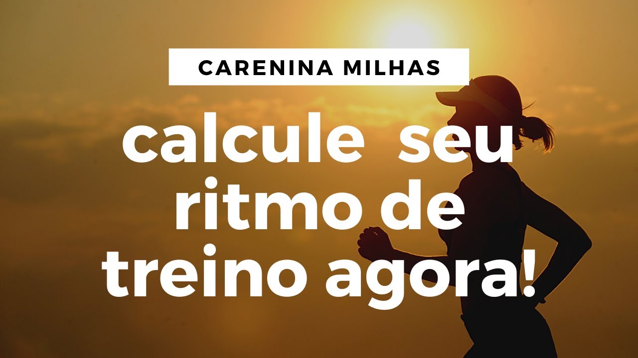 Como Calcular seu Ritmo de Corrida - YouTube
