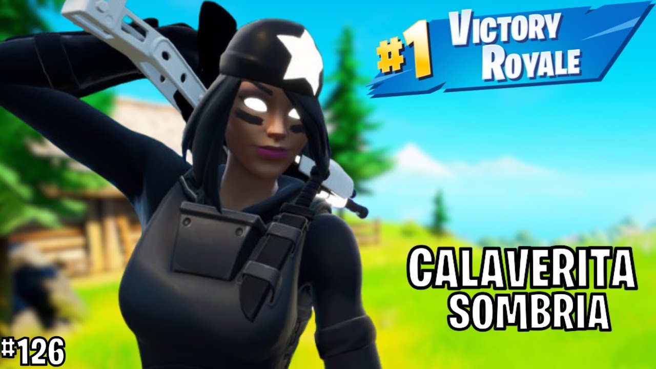 VICTORIA EN FORTNITE - CALAVERITA SOMBRIA / SHADOW SKULLY #126 ⚫🌌👻 ...
