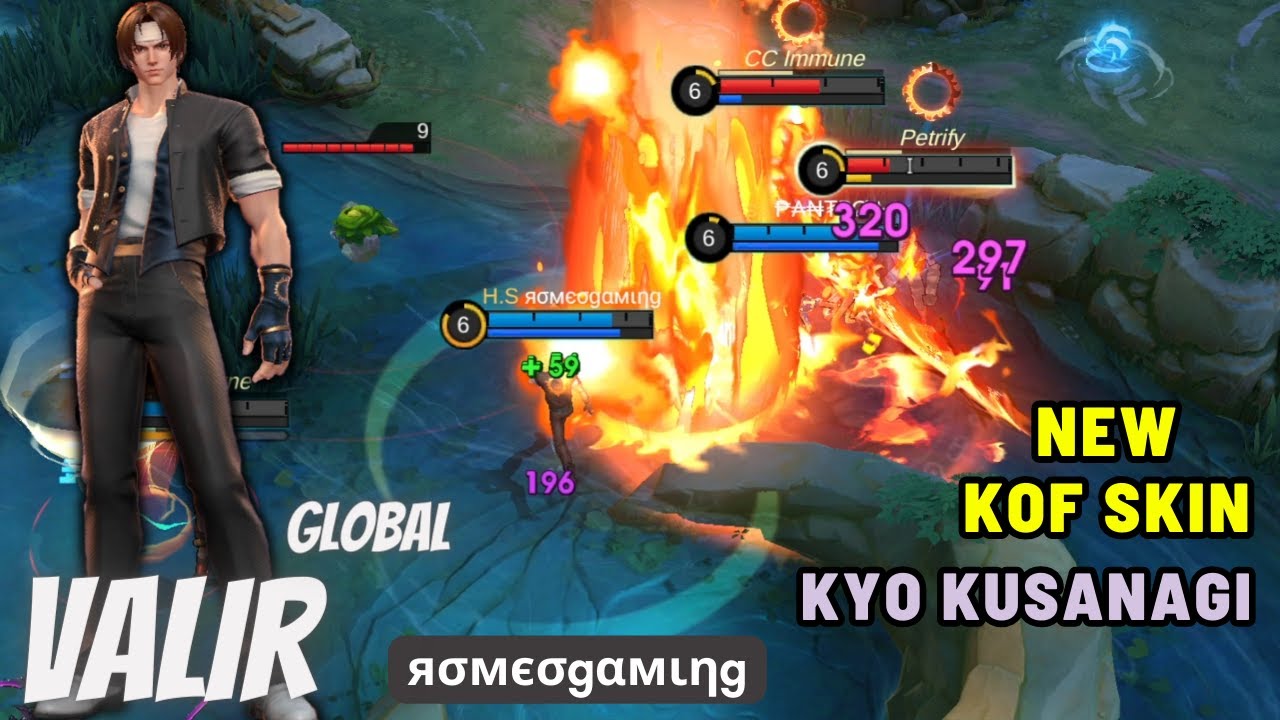"Kyo Kusanagi" New KOF Skin - Top Global Valir by "яσмєσgαмιηg" ~ MLBB ...