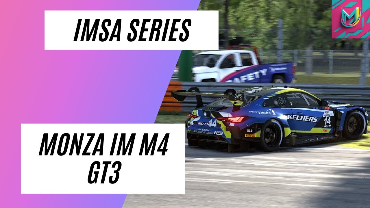 Live iRacing IMSA Series Multiclass im M4 GT3 auf Monza - YouTube