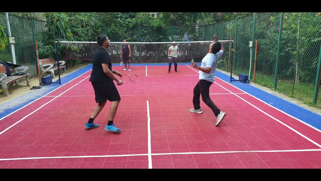 Day 27 Part 1 | Roommate vs Roommate intense match | Delhi | Badminton ...