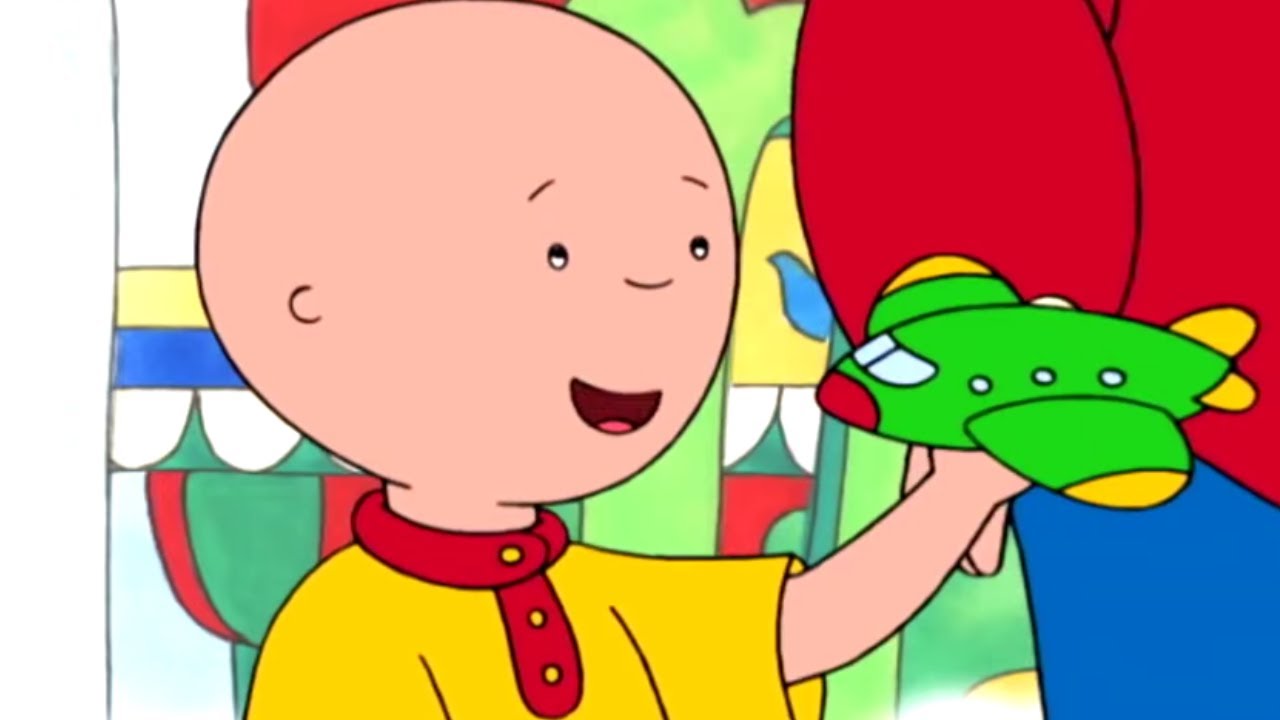Caillou's Toy Plane | Caillou Cartoon - YouTube