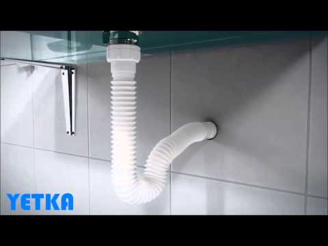 How To Install a P-Trap FLEXIBLE & EXPANDABLE DIY