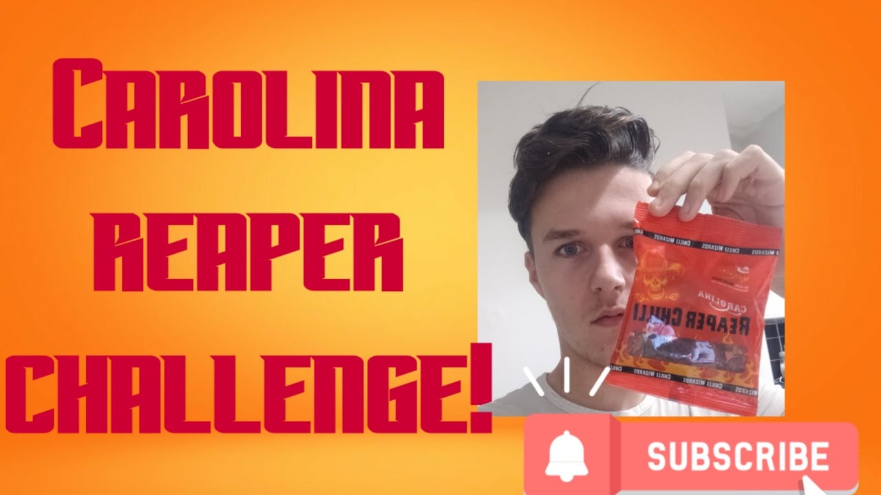 Carolina reaper challenge - YouTube