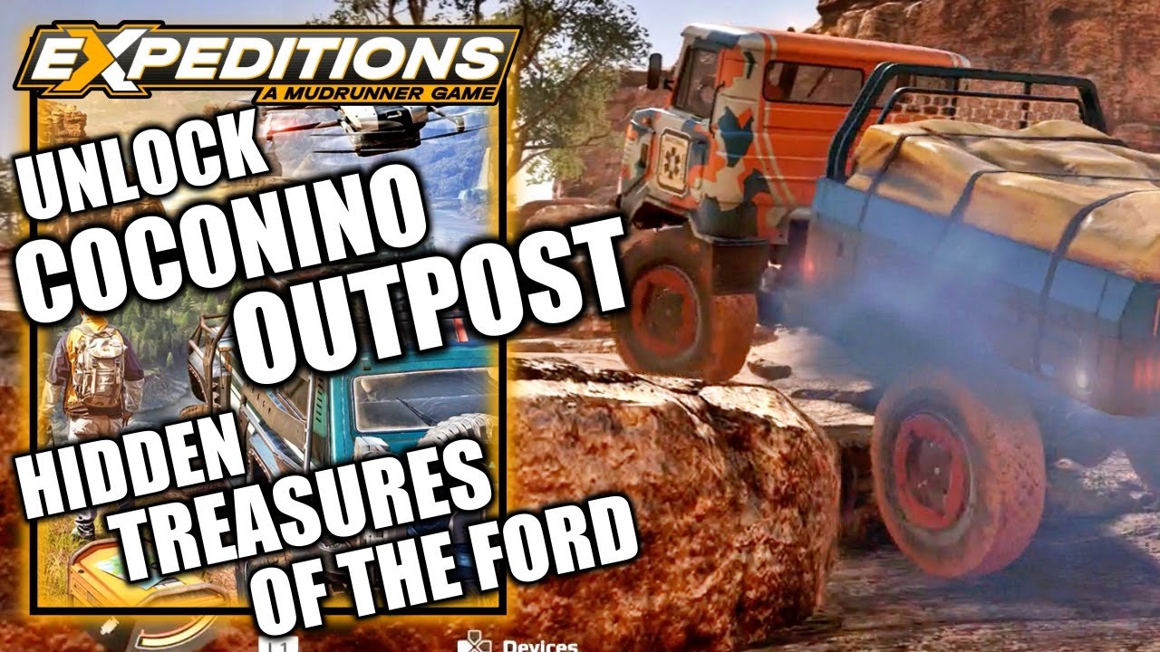 Expeditions A Mudrunner Game - Unlock Outpost in Coconino Arizona ...