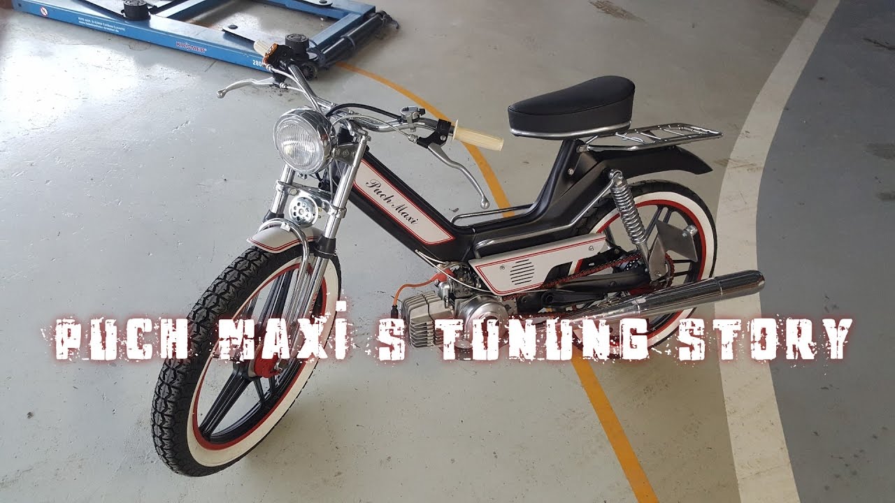 Puch Maxi S tuning Story part 1 - YouTube